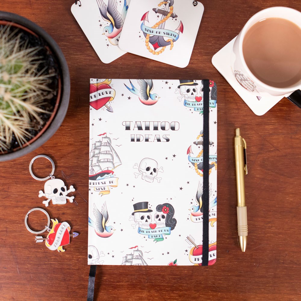 FOSSHOP - Tattoo Ideas A5 Notebook